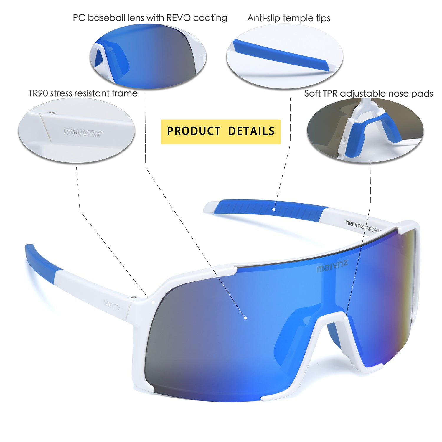 Baseball Sunglasses for Men